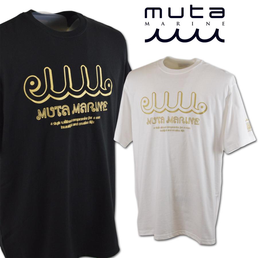 muta 半袖Tシャツ メンズ 春夏用 白 黒 M L LL mmkw434611 : ROUND OVER - 通販 - Yahoo!ショッピング