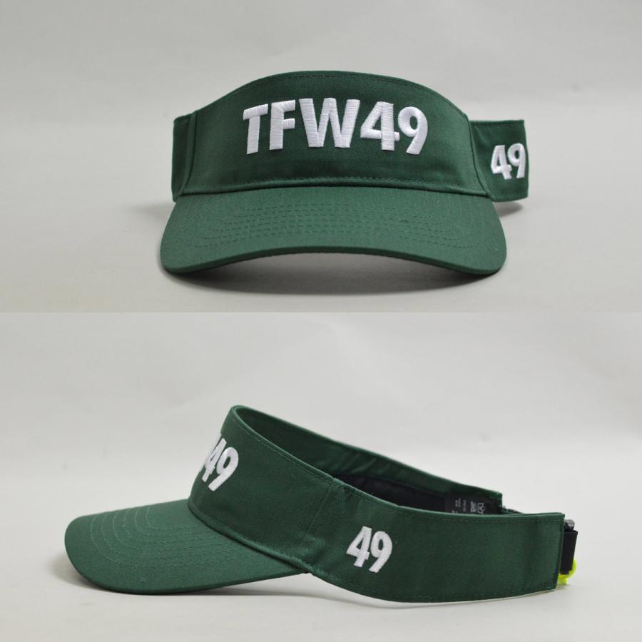 TFW49 サンバイザー メンズ 白 黒 グリーン t132220012 : ROUND OVER - 通販 - Yahoo!ショッピング