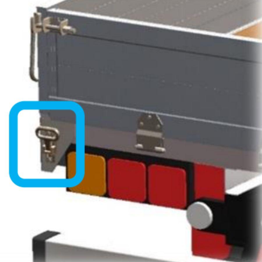 日本ボデーパーツ工業 ワイドフォルディングステップ ステンレス SCS13 1100700 トラック用品 トラック用 トラック 荷台 昇降補助 ...