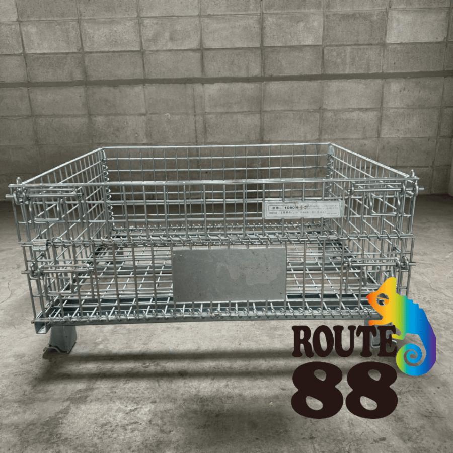中古 メッシュパレット 800×1000×510 10台セット 網カゴ 網パレット 鉄 パレティーナ : ROUTE88 - 通販 - Yahoo!ショッピング