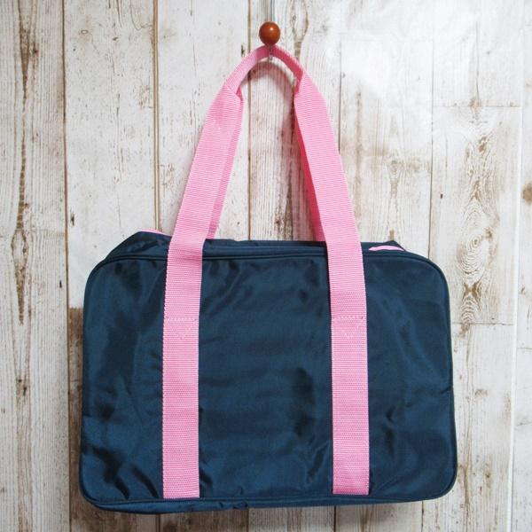 スクールバッグ ネイビー ピンク 通学バッグ 通学かばん 高校生 中学生 手提げバッグ 送料無料 :kbag026:ROVEL - 通販 - Yahoo!ショッピング