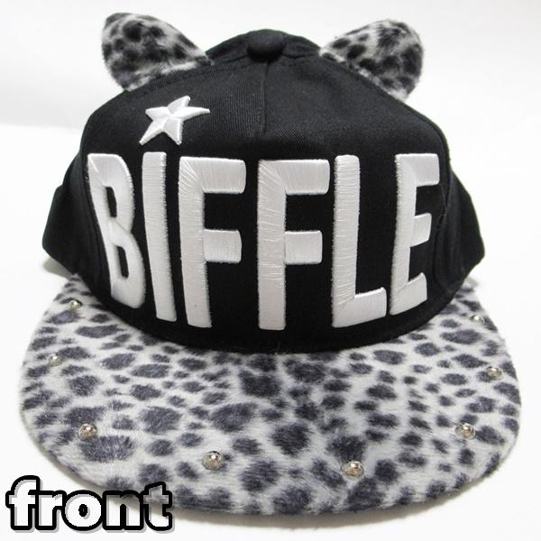 キャップ 帽子 BIFFLE ヒョウ柄 ベージュ グレー 猫耳 スタッズ :lb050:ROVEL - 通販 - Yahoo!ショッピング