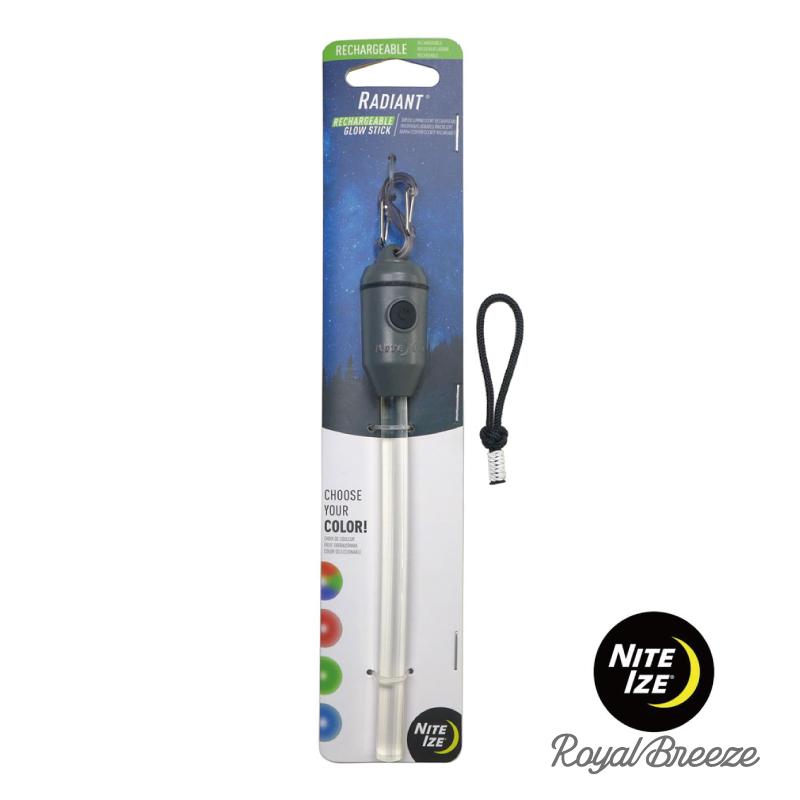 Niteize ナイトアイズ レディアント リチャージャブル LED グロースティック マルチカラー パラコード マーカー付き : ROYAL BREEZE - 通販 - Yahoo!ショッピング