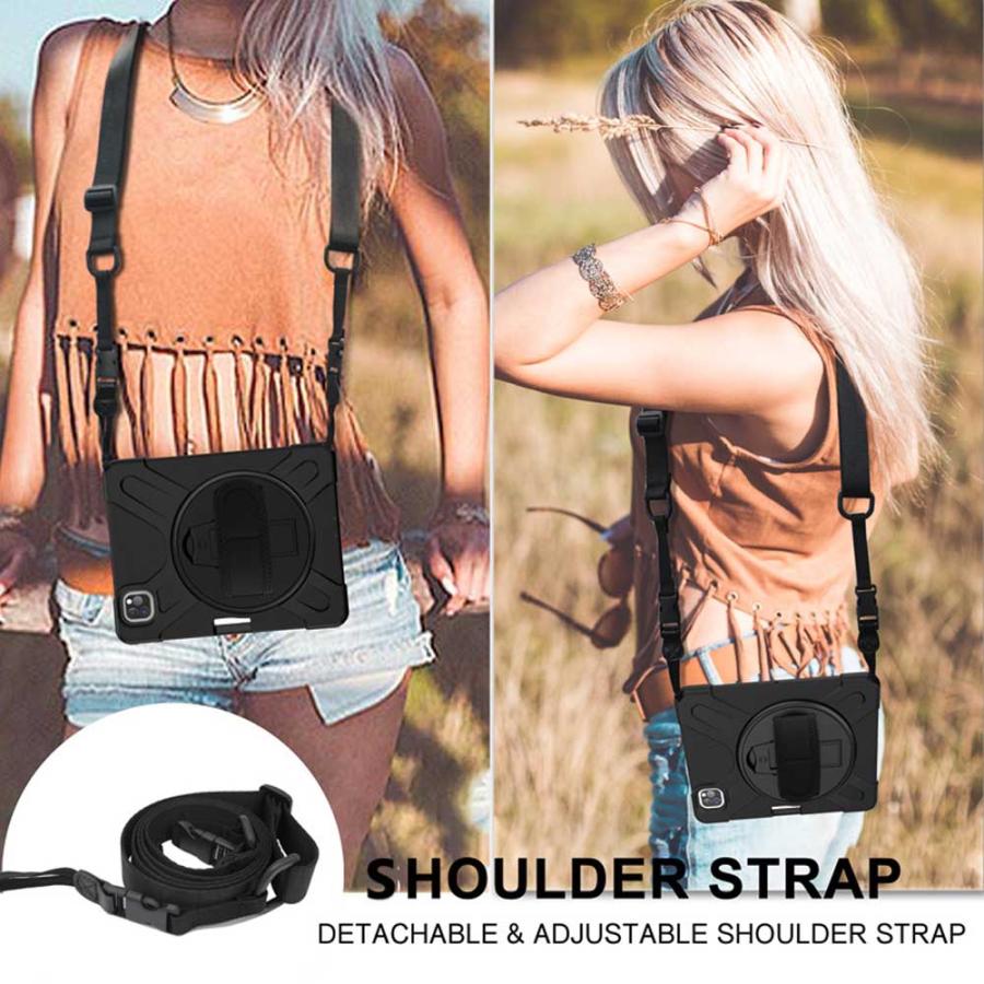 アイパッドプロ / 11インチ iPad Pro M5 M4 保護ケース ショルダーベルト付 スタンド機能 ペン収納付ケース フルプロテクトケース : Royal-Monster - 通販 ...