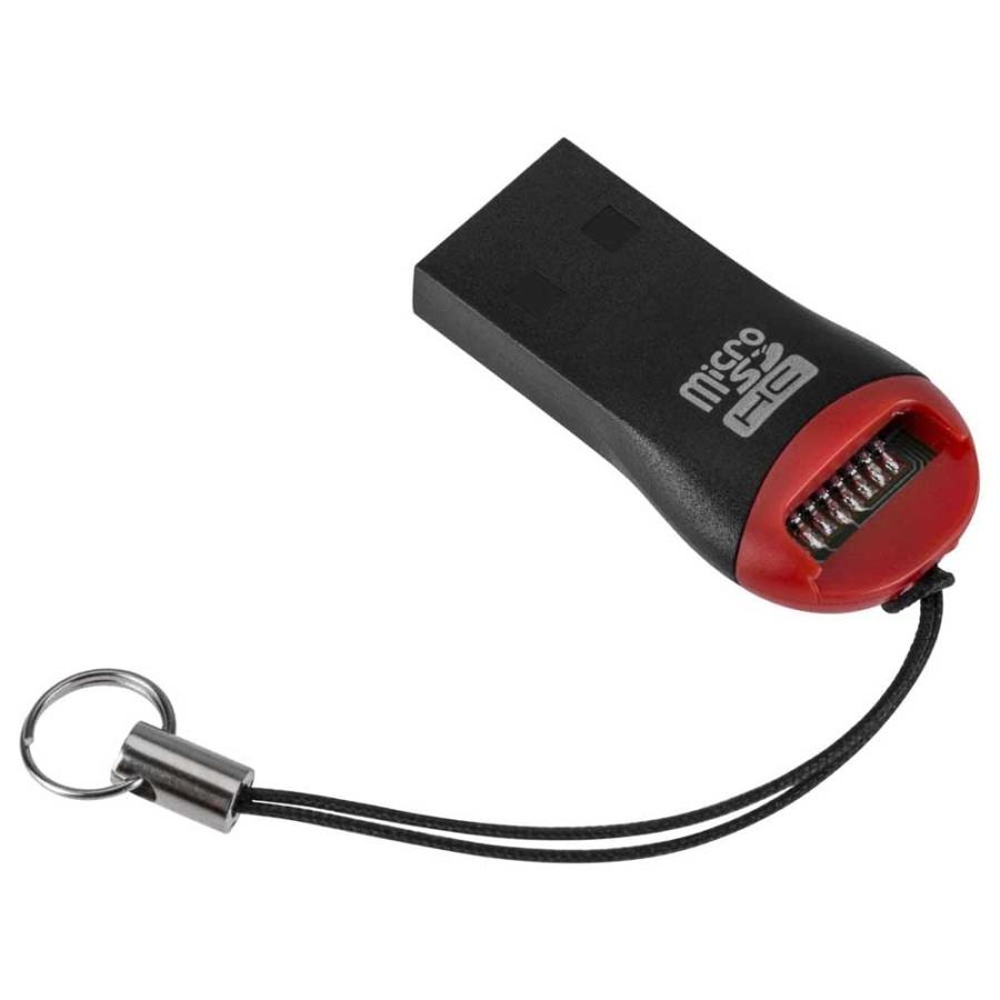 microSD-USB2.0変換カードリーダー 32GBまで対応 USB 2.0 メモリ / メモリカード 変換 USB microSD ...