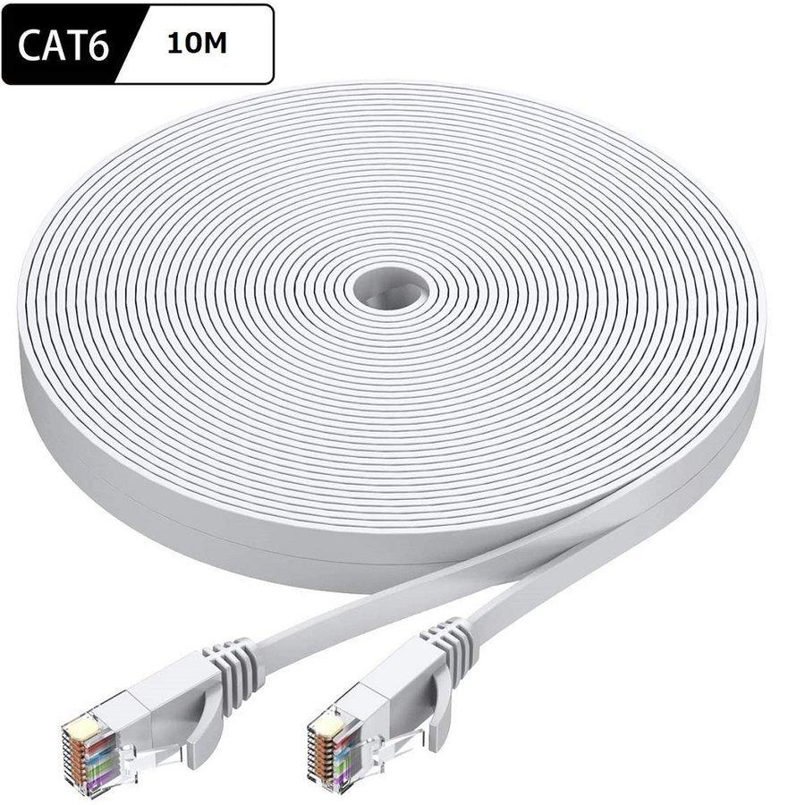 通信ケーブル15m 高速LANケーブル 扁平形 CAT6準拠【オスーオス】 ADSL/FTTH/CATV/ISDN/光回線 : Royal-Monster - 通販 - Yahoo!ショッピング