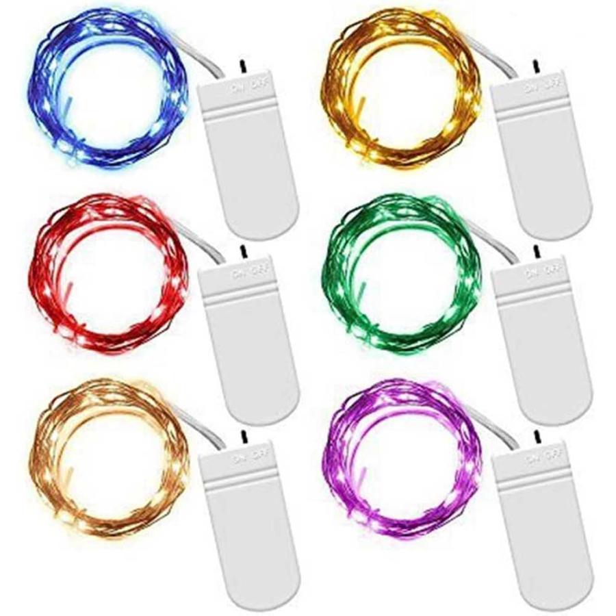 1m 10LED イルミネーションライト LED 防水 ボタン電池式 柔軟 自由自在 装飾 電飾 クリスマス パーティー 結婚式 ガーデンライト 屋外 屋内 : Royal-Monster ...