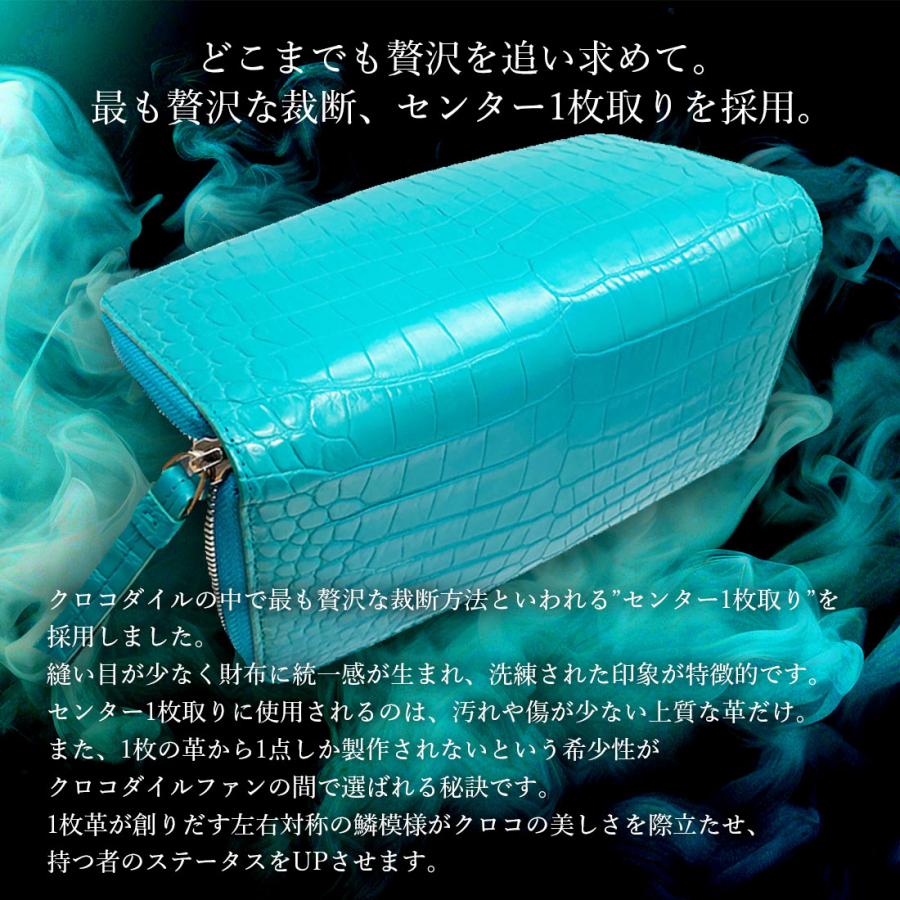 クロコダイル 長財布 レディース 財布 ラウンドファスナー クロコダイル 長財布 レディース 財布 ラウンドファスナー