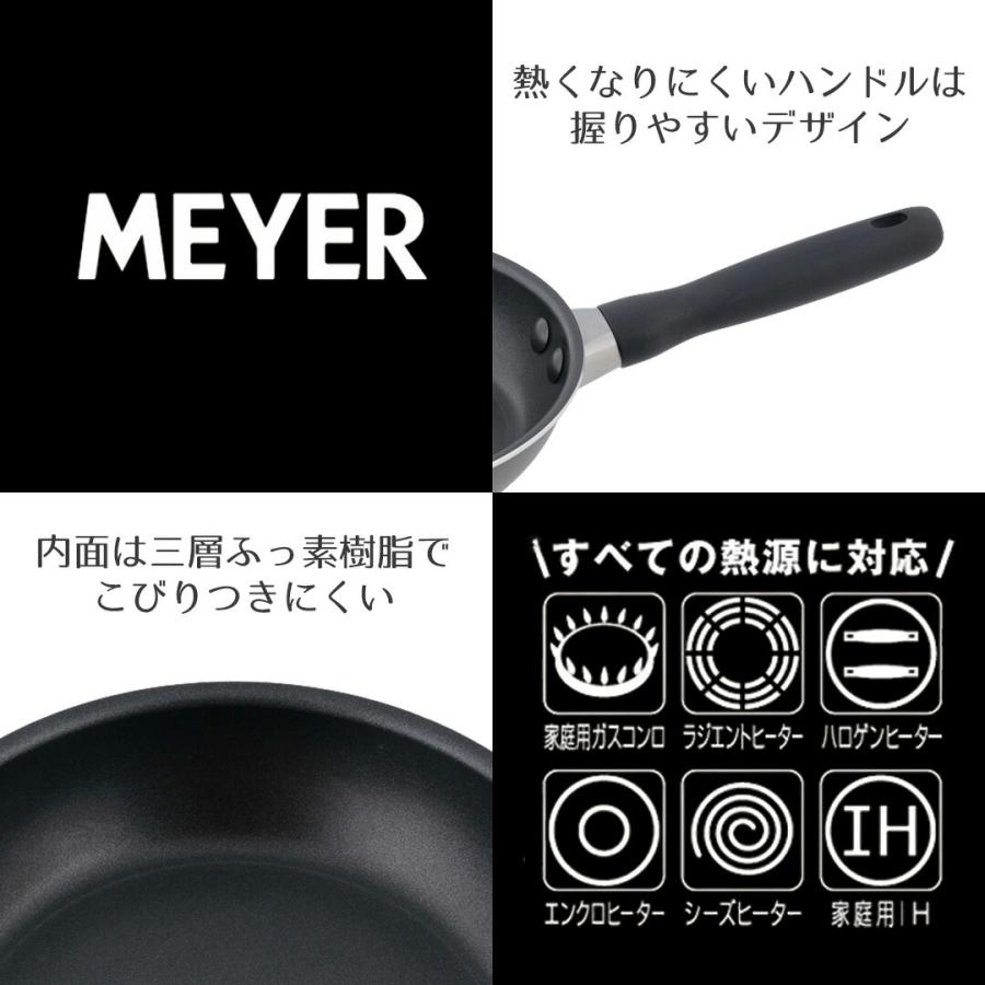 爆買 MEYER マイヤー フライパン 20センチ IH対応 ガス火対応 | ih IH 20cm グレー オール熱源 こびりつきにくい 長持ち PFOA PFOS : ロイヤル通販 - 通販 ...