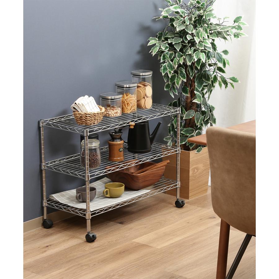 メタル TVラック 3段 幅75cm MTV-3CR 組立式 不二貿易 | テレビ台 テレビラック TV台 シェルフラック 収納 オープンラック 収納棚 スチールラッ : ロイヤル通販 ...