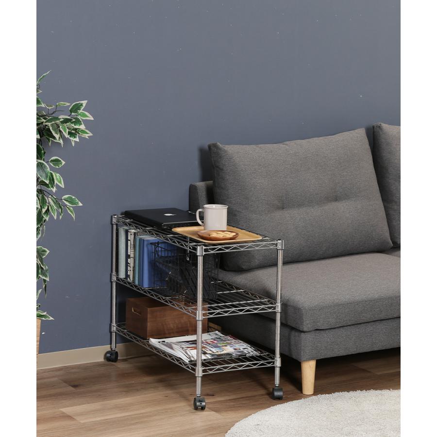 メタル TVラック 3段 幅75cm MTV-3CR 組立式 不二貿易 | テレビ台 テレビラック TV台 シェルフラック 収納 オープンラック 収納棚 スチールラッ : ロイヤル通販 ...