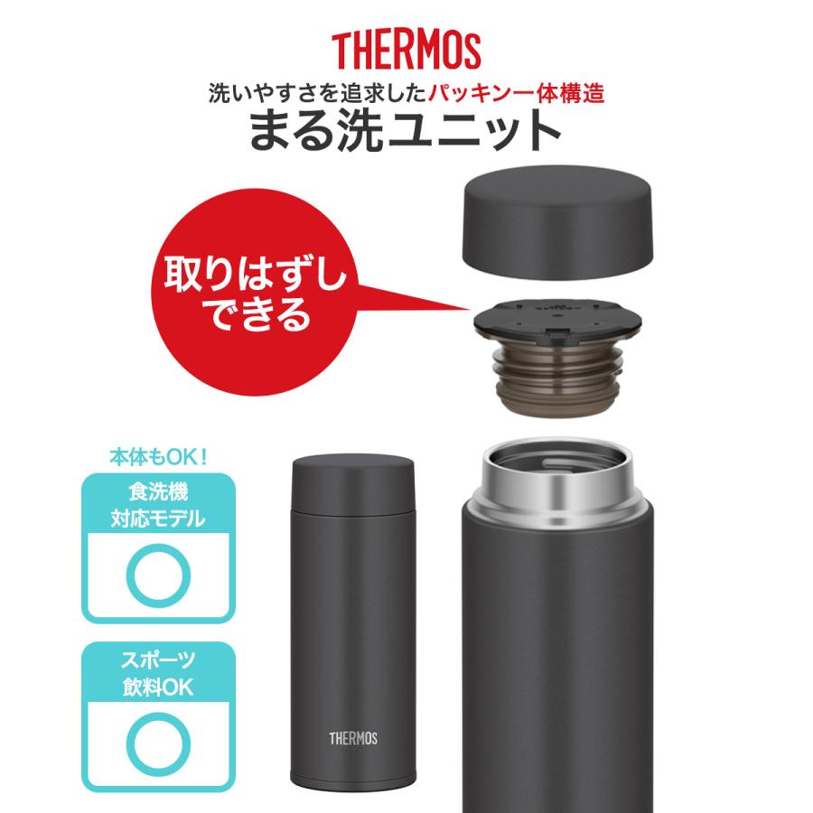 真空断熱ケータイマグ 0.35L JOQ-351 サーモス | ボトル 取り外し簡単 食洗機対応 食洗機 パッキン一体型 お手入れ簡単 真空断熱構造 保温 保冷 タン : ロイヤル通販 ...
