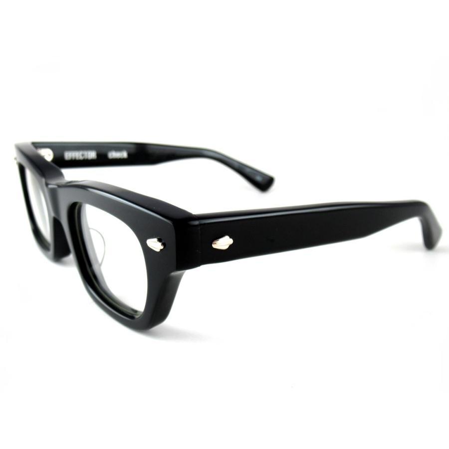 EFFECTOR 【ポイント5倍】EFFECTOR/エフェクター CHECK BK スクエアデザイン メガネフレーム【基本レンズ無料】人気モデル再入荷！ : ロイヤルムーン - 通販 ...