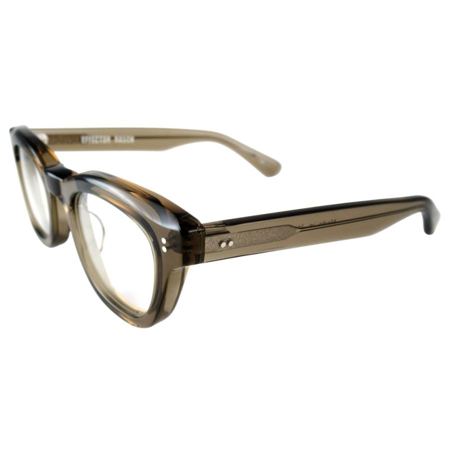 EFFECTOR（エフェクター） RASCH KH クリアカーキ メガネフレーム 洗練された都会的ウエリントン 美しいデザイン 2025一押し ポイント5倍 : ロイヤルムーン - 通販 ...