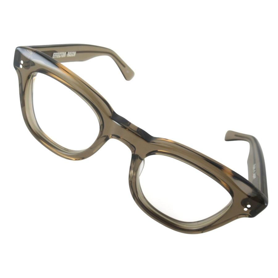 EFFECTOR（エフェクター） RASCH KH クリアカーキ メガネフレーム 洗練された都会的ウエリントン 美しいデザイン 2025一押し ポイント5倍 : ロイヤルムーン - 通販 ...