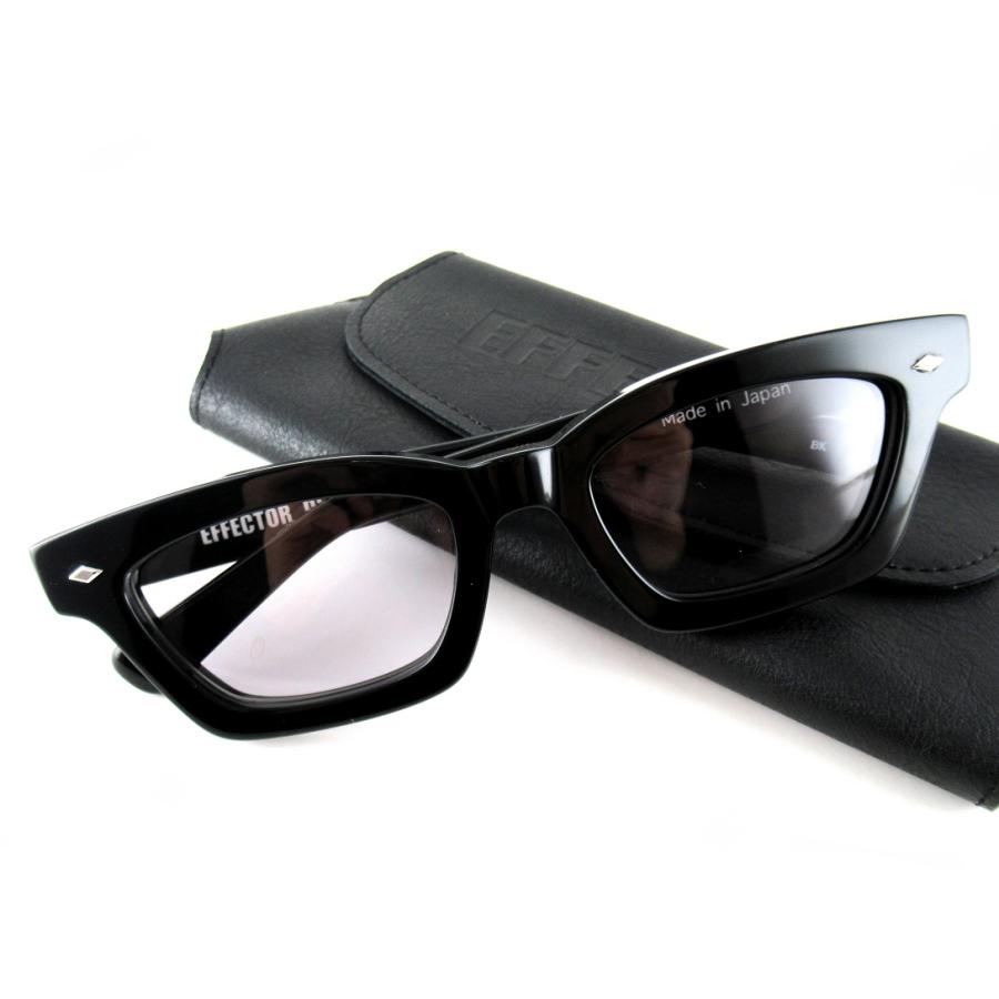 EFFECTOR EFFECTOR/エフェクター DESTO BK 初期ライトカラーグレーレンズ エッジの効いた細身のウエリントンデザイン 最新 ポイント5倍 : ロイヤルムーン - 通販 ...