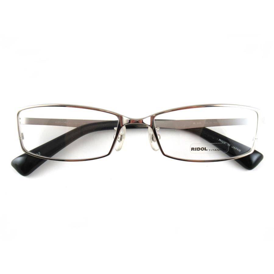 RIDOL TITANIUM/リドルチタニウム R-046 C2 チタンメガネフレーム【基本レンズ無料】 : ロイヤルムーン - 通販 ...