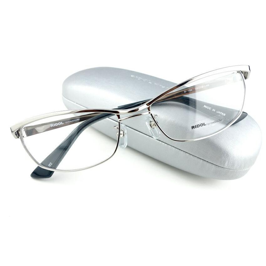 RIDOL TITANIUM/リドルチタニウム R-156 02Mirror Titan送料無料 基本レンズ無料 : ROYALMOON - 通販 - Yahoo!ショッピング