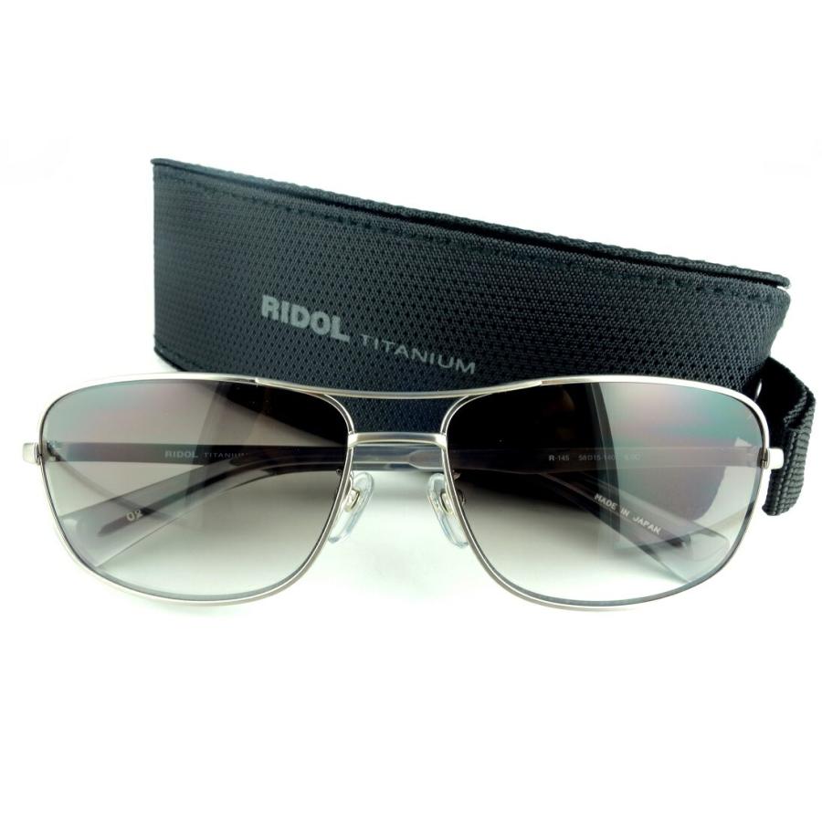 RIDOL TITANIUM/リドルチタニウムR-145 C2UV400カットサングラス送料無料 人気モデル再入荷！ : ROYALMOON - 通販 - Yahoo!ショッピング