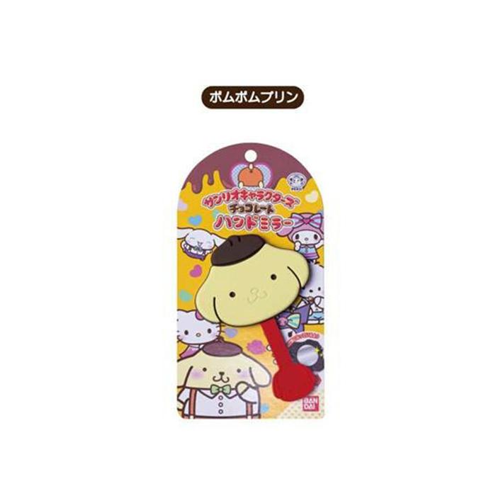 sanrio サンリオキャラクターズ チョコレート vol.2 ミラー ハローキティ マイメロディ ポムポムプリン 鏡 おしゃれ かわいい ハンドミラー 手鏡 化粧 メイク : ロイヤル ...