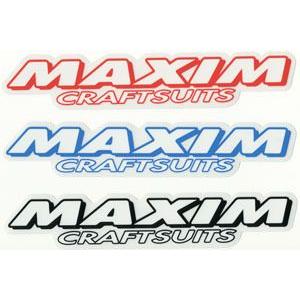 マキシム ウエットスーツ maxim sticker ステッカー縦 4 X 横 25cm : ロイスサーフ - 通販 - Yahoo!ショッピング