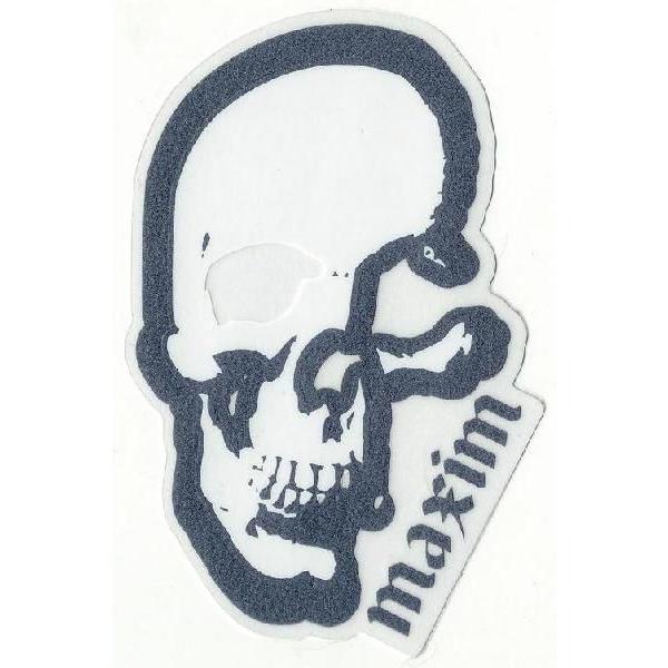 マキシム ウエットスーツ スカル ステッカー maxim skull sticker 縦13 X 横8cm : ロイスサーフ - 通販 ...
