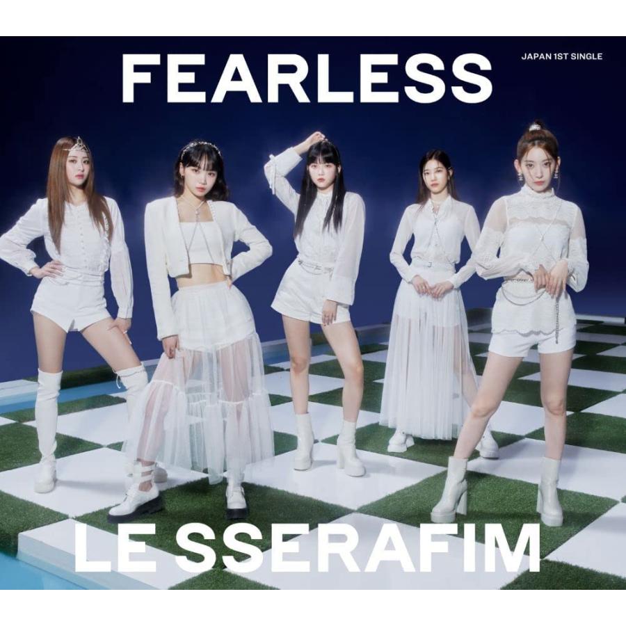 LE SSERAFIM ル・セラフィム FEARLESS フィアレス シングル 初回生産限定盤A CD+α : et1067 : 六本松 蔦屋 ...
