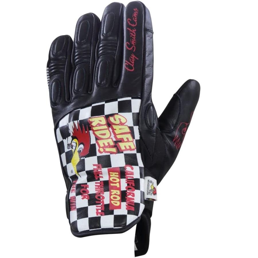 LLサイズ クレイスミス DAVIS ライダース グローブ CSY-0632 チェッカー LL 防水/防寒 (秋冬モデル) CLAY SMITH : csy-0632-ck-ll : rpsk ...