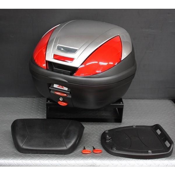 ワイズギア YAMAHA GIVI リアボックス E37 バックレスト付き カラー塗装(シルバー3) あすつく対応 : rpskショッピング - 通販 - Yahoo!ショッピング