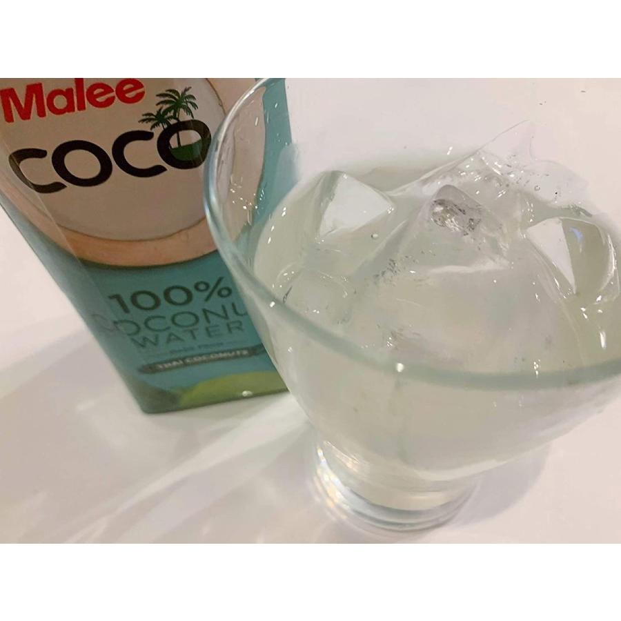 100% ココナッツウォーター ココナッツジュース 1L malee coco Malee 1000ml 24本セット 2ケース 送料無料 ...