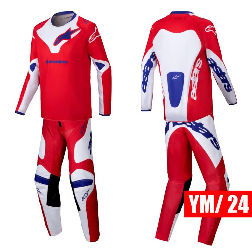 【10％OFF】 ALPINESTARS ’25 RACERユース "VEIL”ジャージパンツセット ブライトレッドホワイト YM/24サイズ 【送料サービス】 : アールエスビートル ...