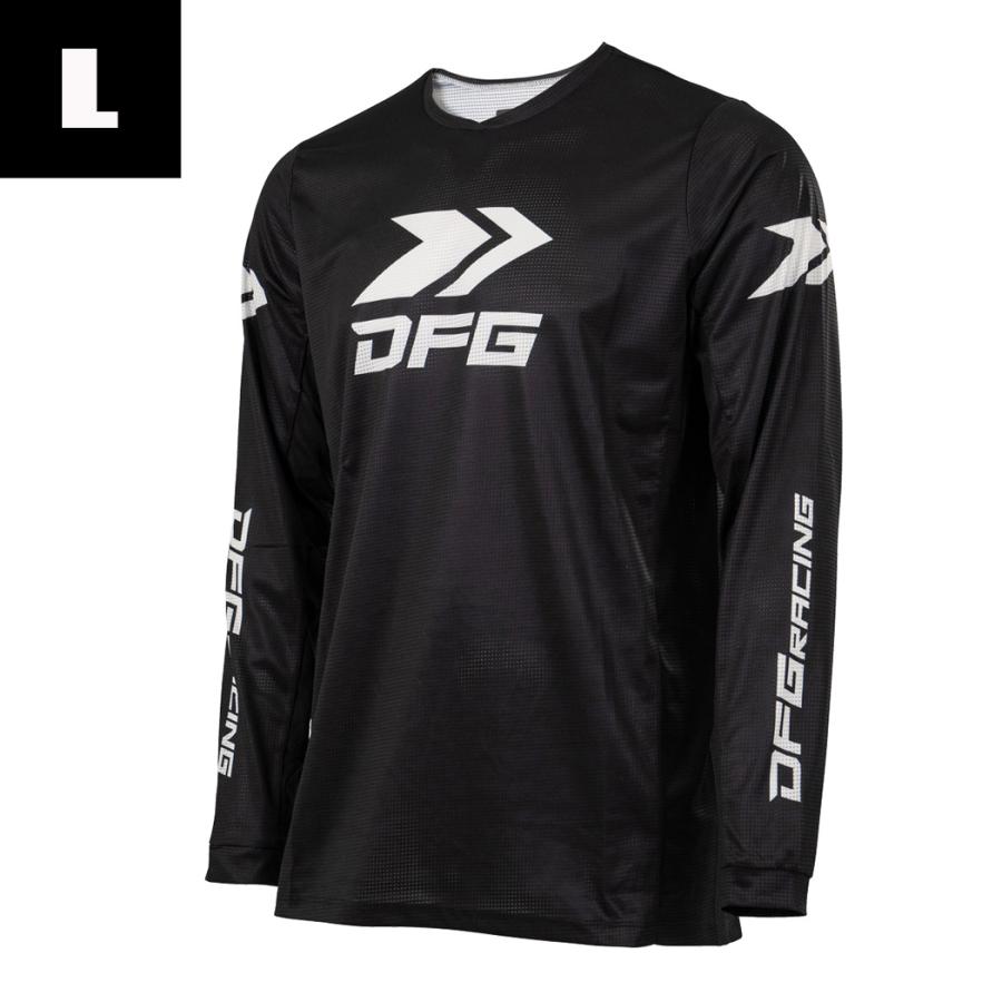 【クロネコネコポス便￥253】DFG ’25 ソリッドジャージ ブラックホワイト /Lサイズ : アールエスビートル - 通販 - Yahoo!ショッピング