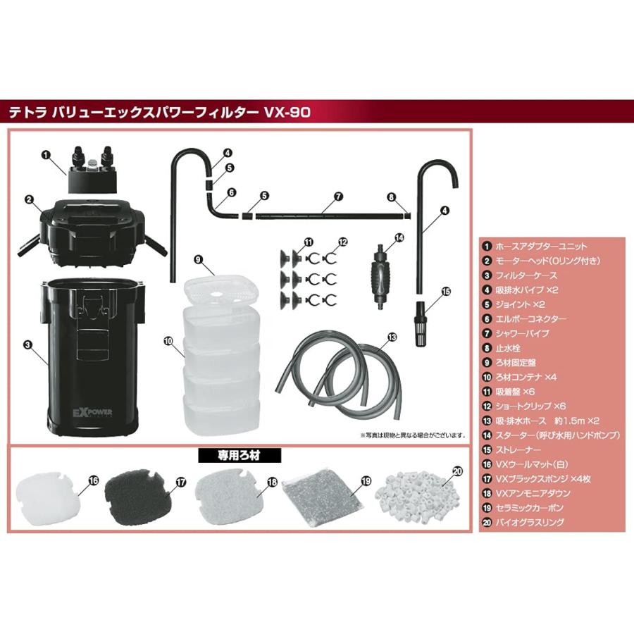 Tetra テトラ プレミアVXパワーフィルター90 外部フィルター : アールズマート - 通販 - Yahoo!ショッピング