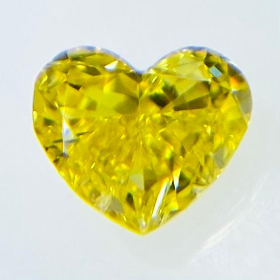 FANCY VIVID YELLOW 0.165ct HS/RT1742/CGL :RT1742:RTDiamonds - 通販 - Yahoo!ショッピング