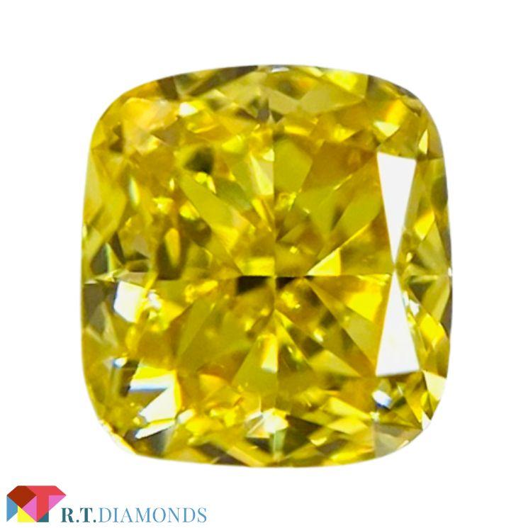 FANCY VIVID YELLOW 0.236ct X/RT2040/CGL : rt2040 : RTDiamonds - 通販 - Yahoo!ショッピング