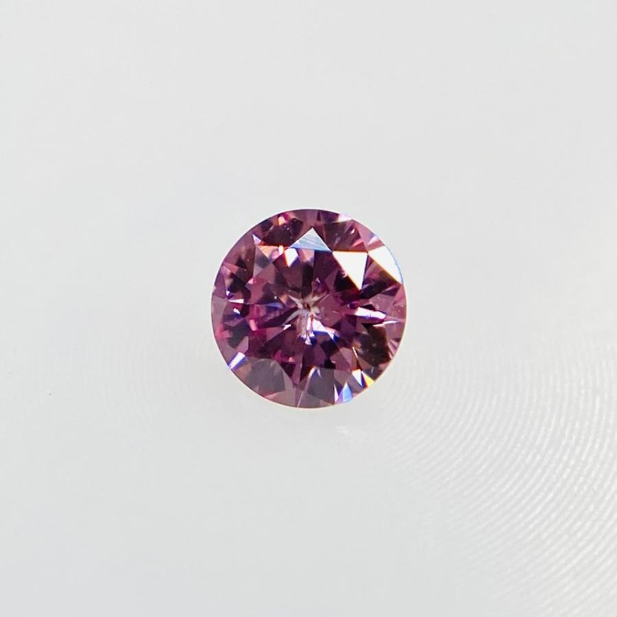 FANCY VIVID PURPLISH PINK 0.066ct RD/RT2136/CGL : rt2136 : RTDiamonds - 通販 - Yahoo!ショッピング