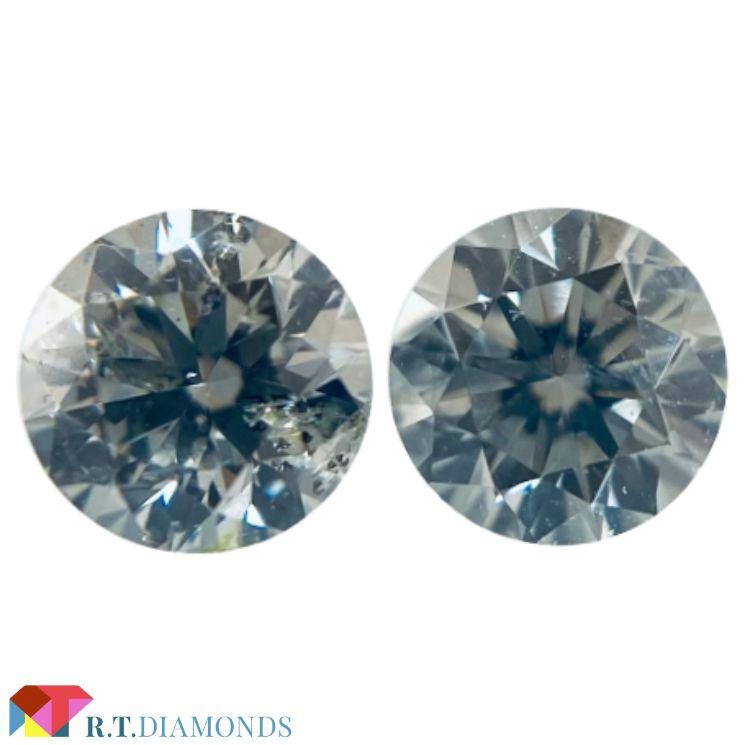 FANCY LIGHT YELLOWISH GRAY 0.153ct/0.157ct RD/RT2326/CGL : R.T.Diamonds - 通販 - Yahoo!ショッピング