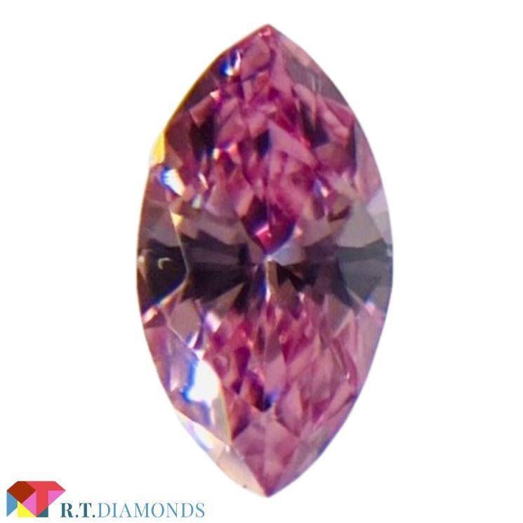 FANCY VIVID PURPLISH PINK 0.084ct MQ/RT2405/CGL : R.T.Diamonds - 通販 - Yahoo!ショッピング
