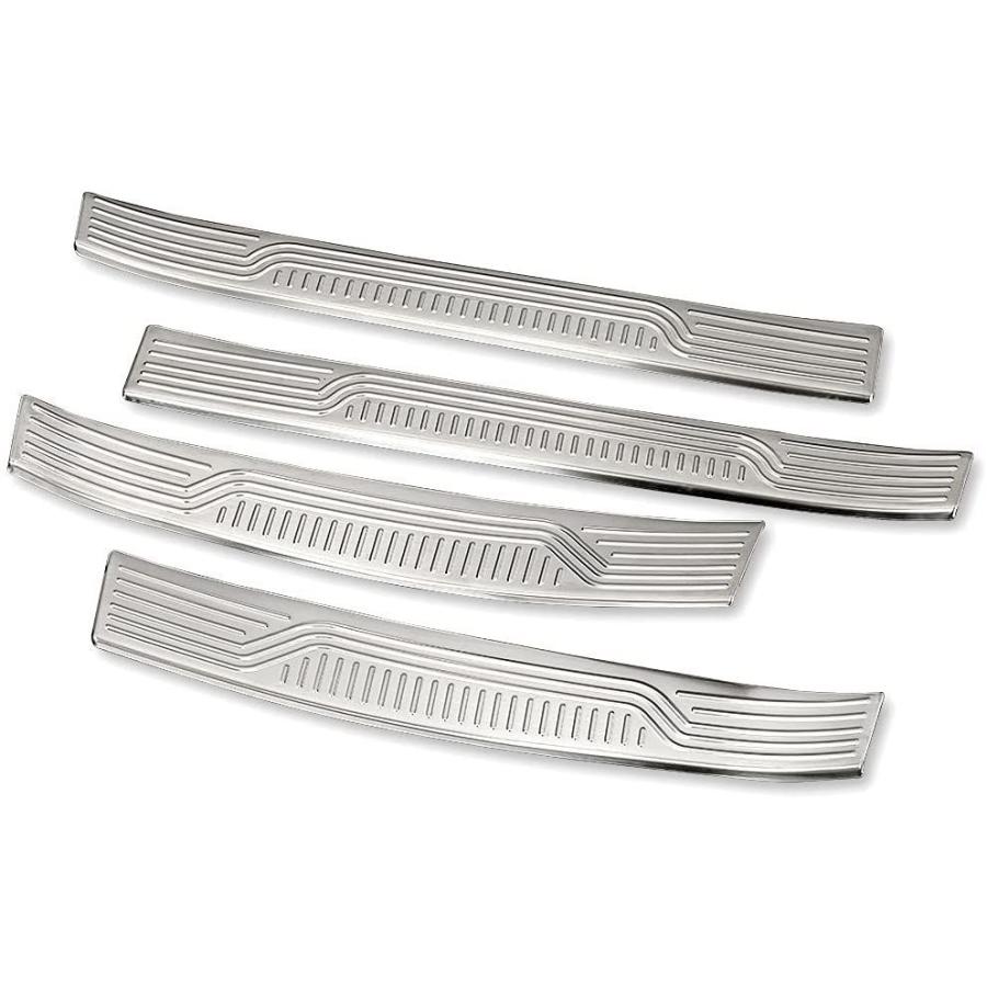 YOURS(ユアーズ): E13 ノート 専用 インナースカッフプレート 4PCS シルバーヘアライン素材:高品質ステンレス NOT : Rtier-Shop - 通販 - Yahoo!ショッピング