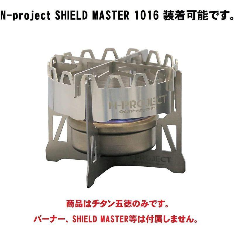 N-project チタン五徳 アルコールストーブ 専用 TITANIUM GEARトランギア TRB25 エバニューEBY254 取付け可 : 20220325033250-01001 ...