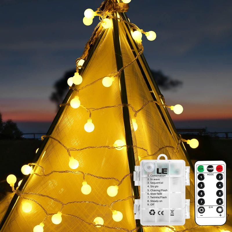 Lighting EVER イルミネーションライト led ガーランドライト キャンプライト 電池式 デコレーションライト フェアリーライト : Rtier-Shop - 通販 - Yahoo ...