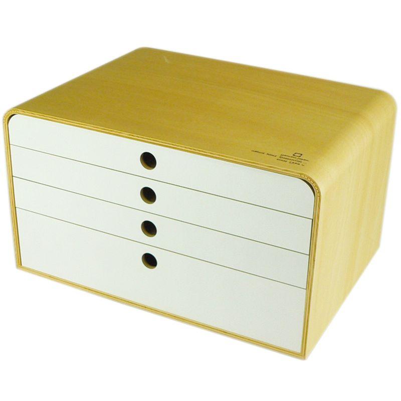 YK09-117 A4 FILE CASE 4段 ナチュラル・白色 4090k : Rtier-Shop - 通販 - Yahoo!ショッピング