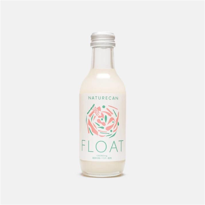ネイチャーカン FLOAT (フロート) CBDドリンク 200ml×3本 微炭酸 ピーチヨーグルト味 人口甘味料とカフェインゼロ ...