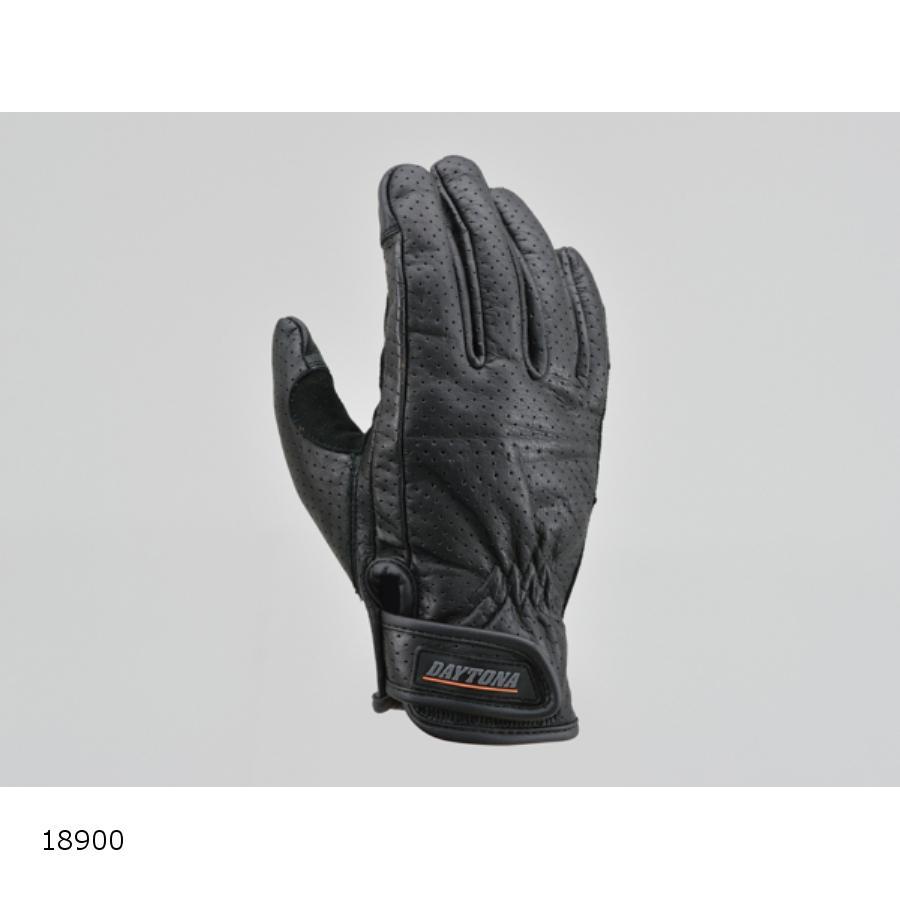 DAYTONA（デイトナ） HBG-129 パンチングメッシュスタンダードカウレザーグローブ ブラック/M 18900 : バイク・車パーツ ラバーマーク - 通販 - Yahoo!ショッピング
