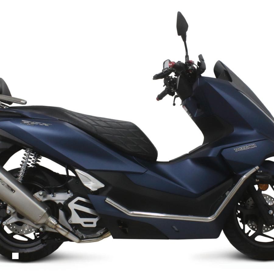 スペシャルパーツ武川 SP武川 (SPタケガワ) ハイパースポーツマフラー PCX125 8BJ-JK05/PCX160 8BK-KF47 04-02-0018 : バイク・車パーツ ラバー ...