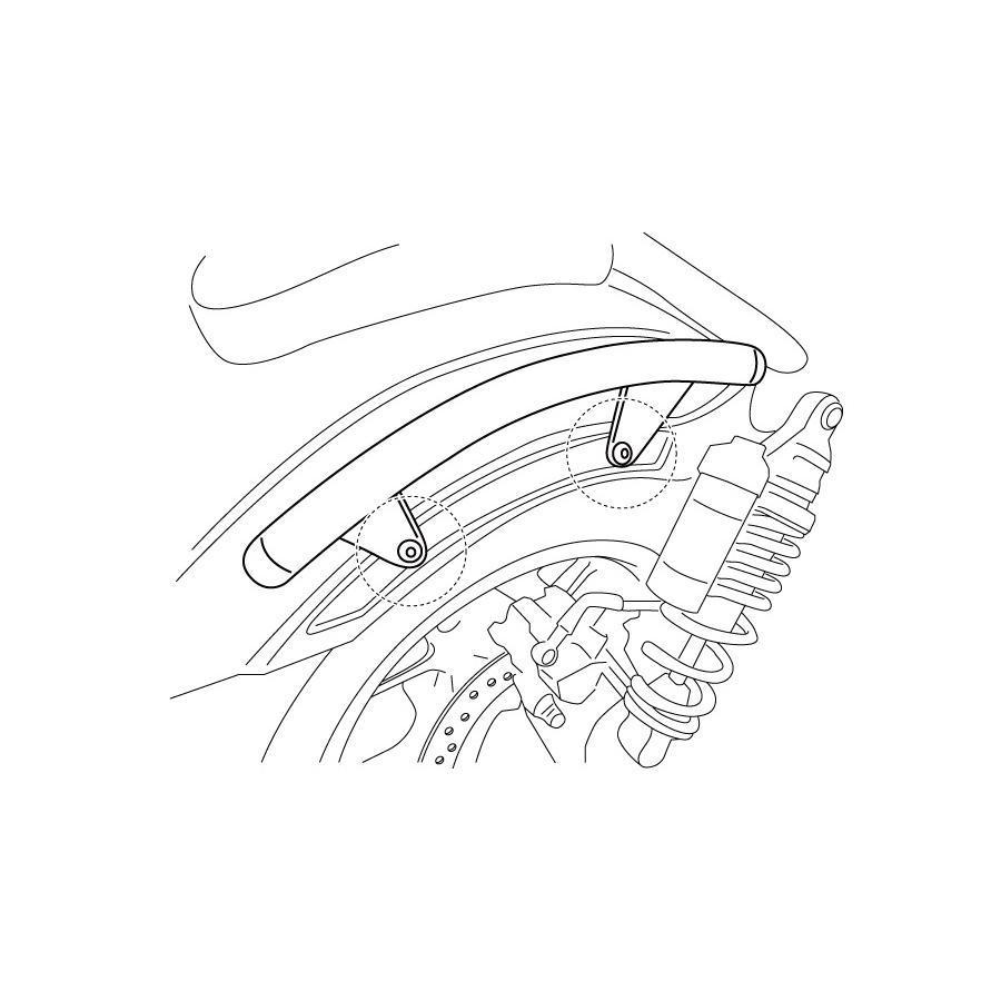 ACTIVE アクティブ グラブバー REBEL1100 レブル1100 1110012 : バイク・車パーツ ラバーマーク - 通販 ...