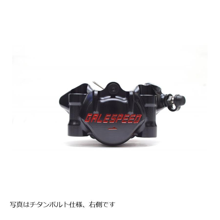 GALE SPEED（ゲイルスピード） エラボレート フロント2Pキャリパー 右 φ34 SMCボルト仕様 ブラック : バイク・車パーツ ...