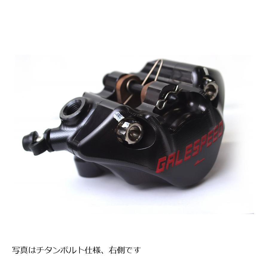 GALE SPEED（ゲイルスピード） エラボレート フロント2Pキャリパー 右 φ34 SMCボルト仕様 ブラック : バイク・車パーツ ...