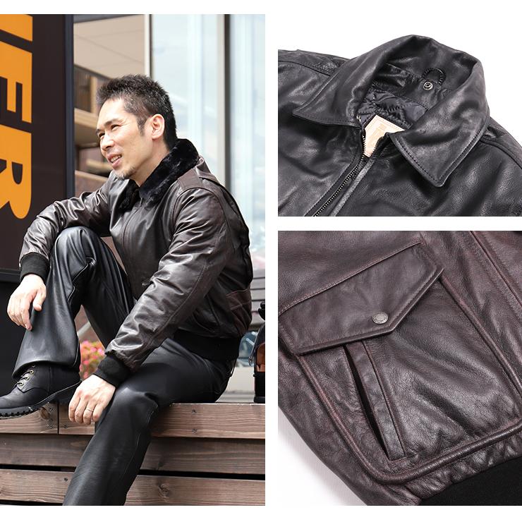 DEGNER デグナー ヴィンテージフライトレザージャケット 20WJ-8 : バイク・車パーツ ラバーマーク - 通販 - Yahoo!ショッピング