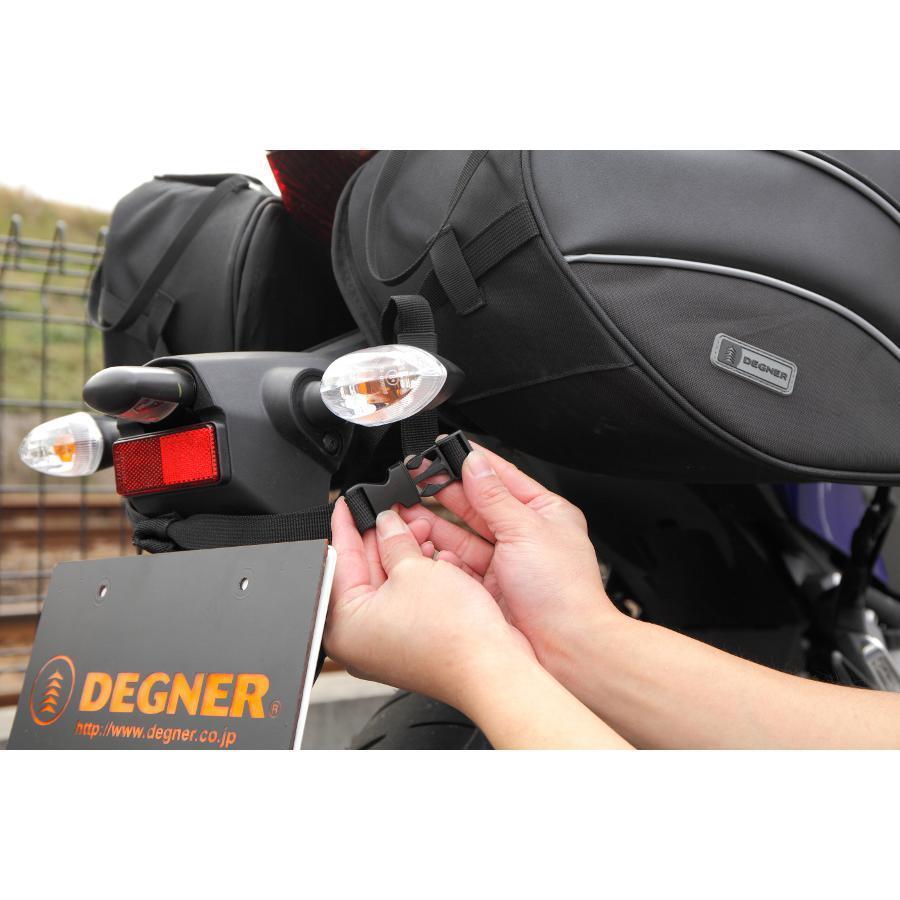 DEGNER デグナー スポーツダブルバッグ ブラック NB-102 : バイク・車パーツ ラバーマーク - 通販 - Yahoo!ショッピング